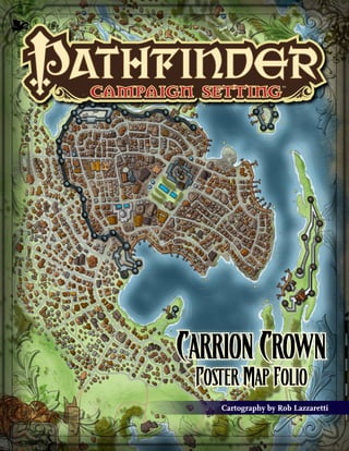 Pathfinder Campaign Setting Carrion Crown Poster Map Folio Rob ...