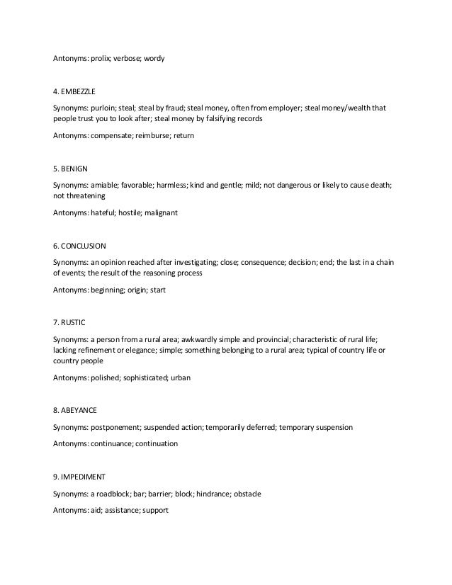 262 Sat Vocab Words | PDF