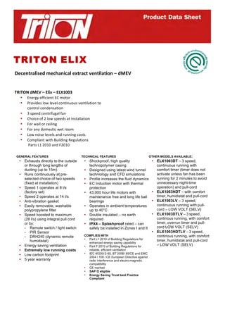 Triton_Anti-Condensation_Data_Pack | PDF