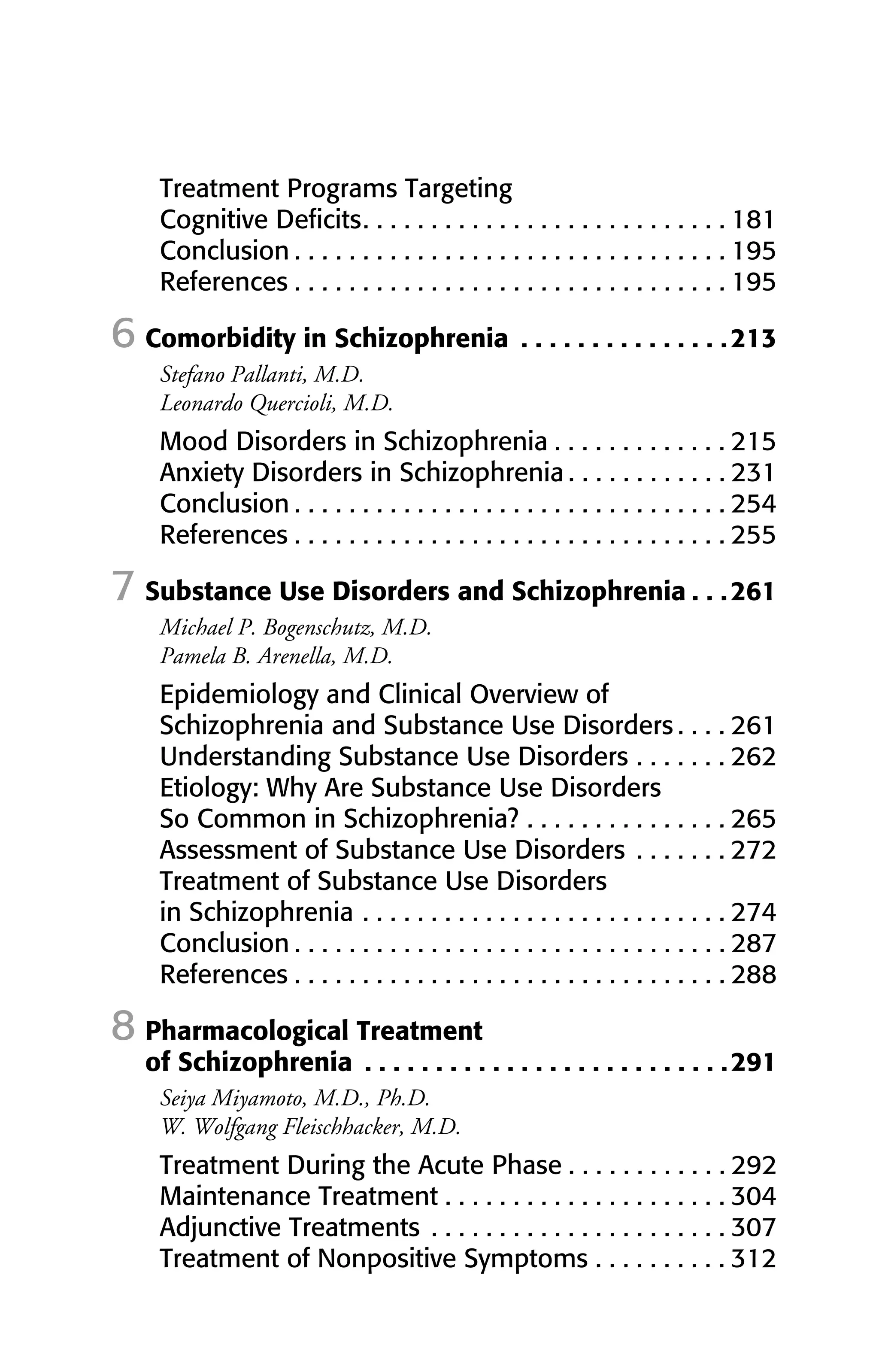 Clinical Manual For Treatment Of Schizophrenia 1st Ed John Lauriello | PDF
