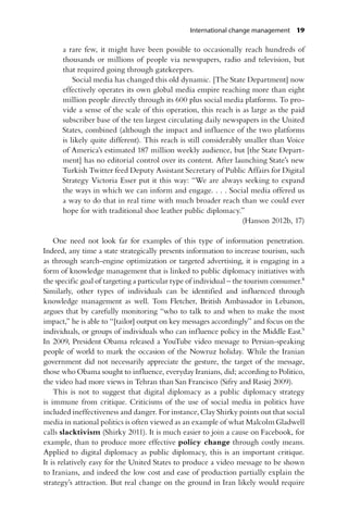 Digital Diplomacy Theory And Practice Corneliu Bjola Marcus Holmes | PDF