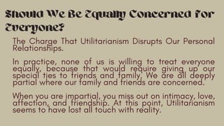 Utilitarianism Ethics | PDF