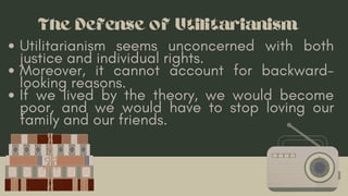 Utilitarianism Ethics | PDF