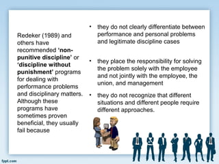 Managing Employee Discipline | PPT