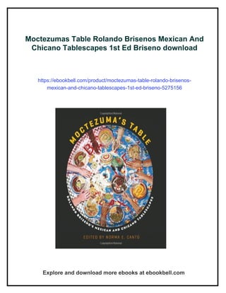 Moctezumas Table Rolando Brisenos Mexican And Chicano Tablescapes 1st ...