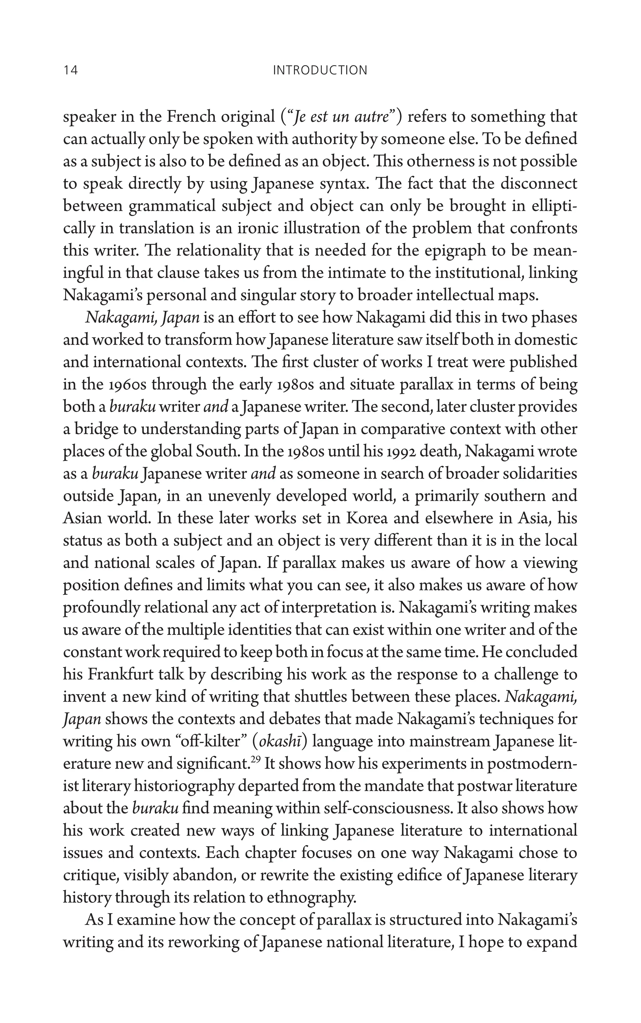 Nakagami Japan Buraku And The Writing Of Ethnicity Nakagami | PDF