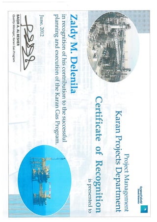 karan certificate | PDF