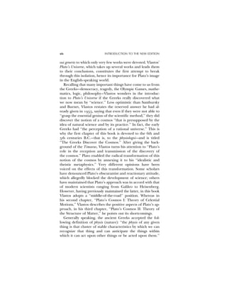 Platos Universe Revised Plato Plato Vlastos Gregory | PDF