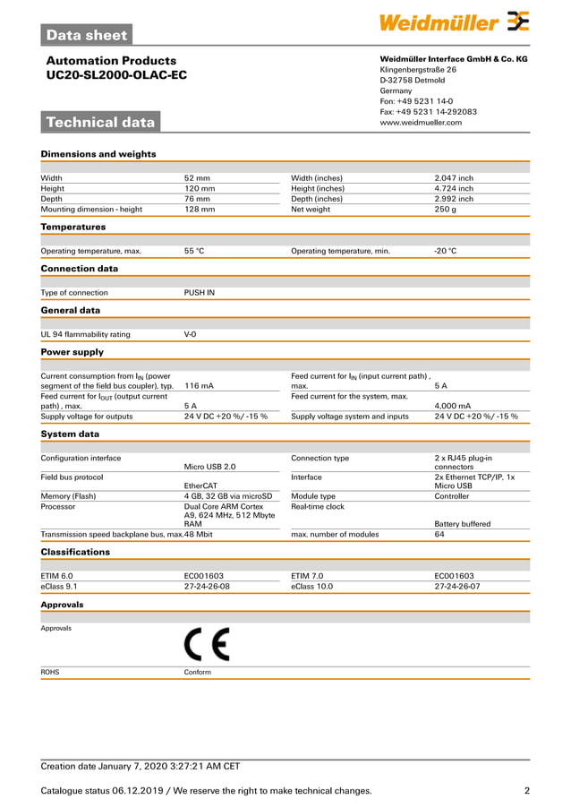 2638920000 uc20 sl2000-olac-ec-en (1) | PDF