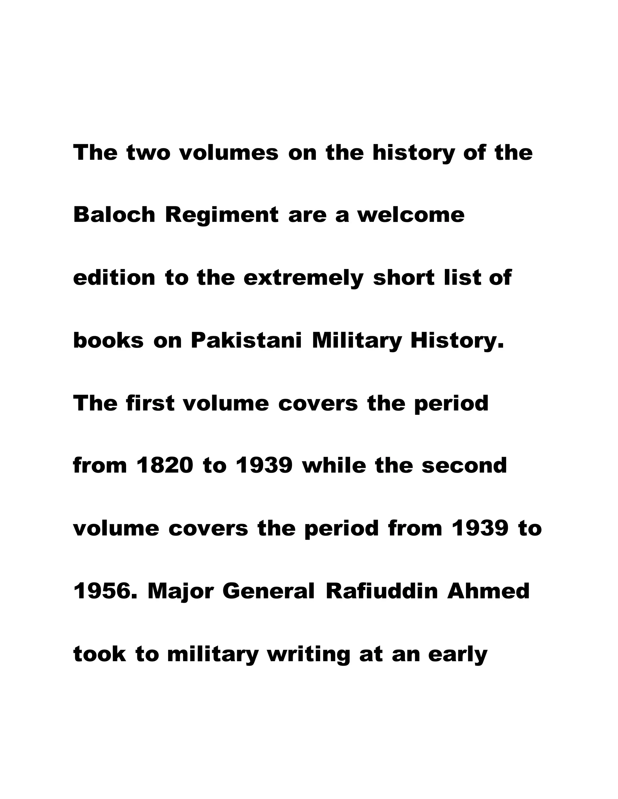 history-of-baloch-regiment | DOCX