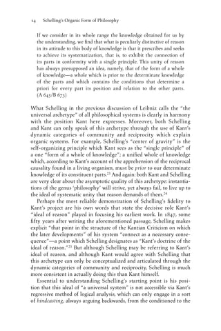 Schellings Organic Form Of Philosophy Life As The Schema Of Freedom ...