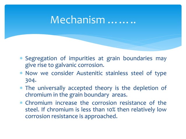 Intergranular corrosion | PPT