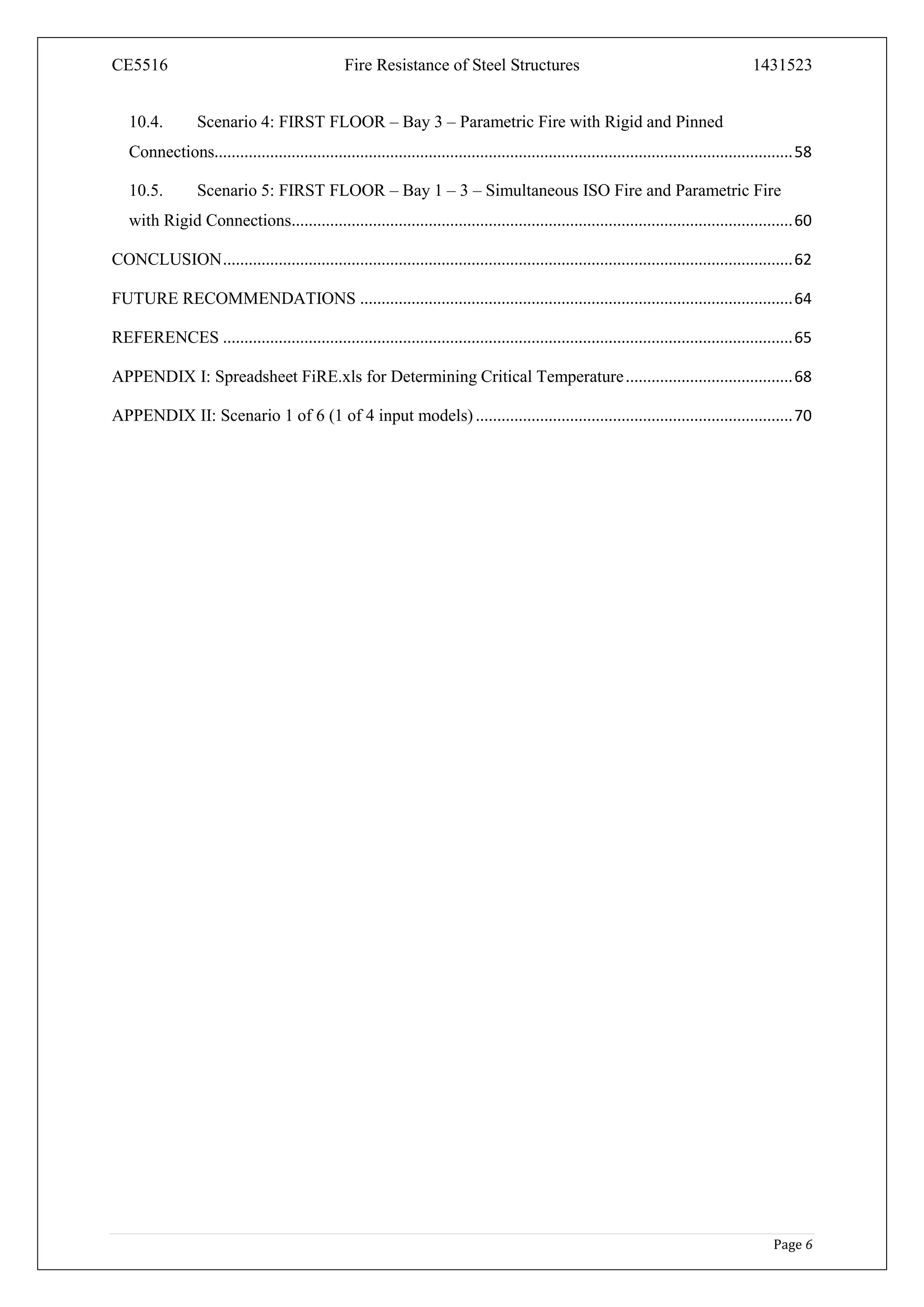 Fire Resistance of Steel Structures | PDF