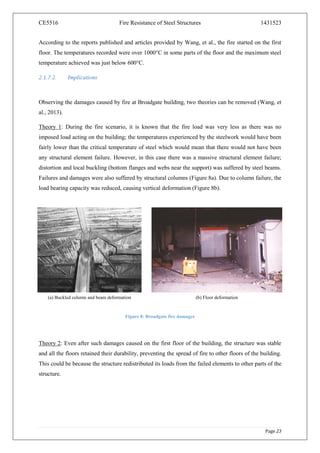 Fire Resistance of Steel Structures | PDF