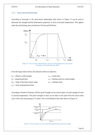 Fire Resistance of Steel Structures | PDF