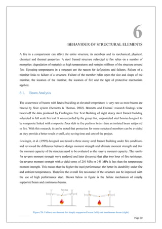 Fire Resistance of Steel Structures | PDF