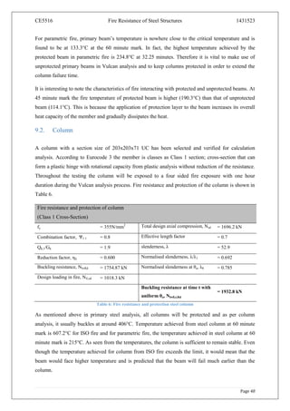 Fire Resistance of Steel Structures | PDF