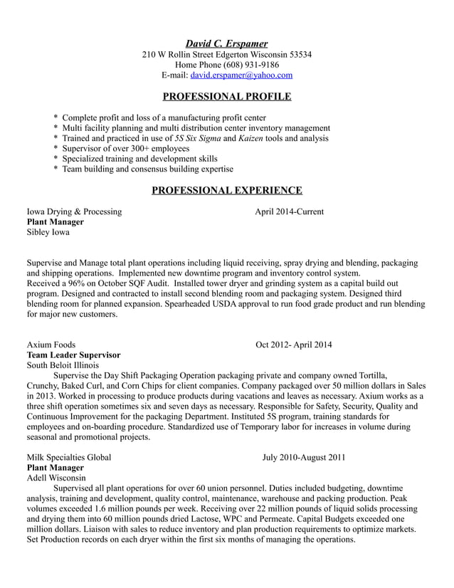 Erspamer Wisconsin 15 | PDF