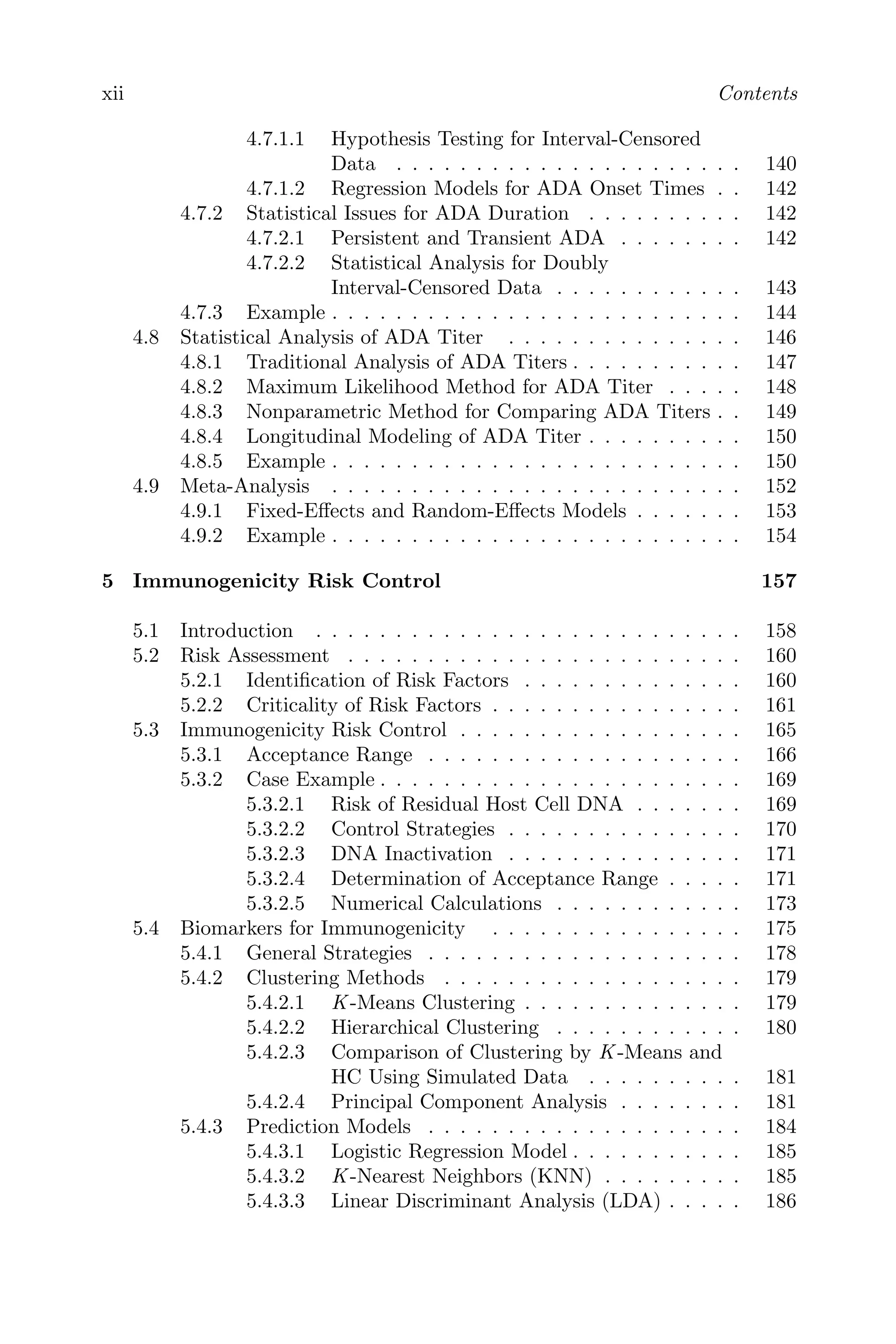 Statistical Methods For Immunogenicity Assessment Yang Harry Yu | PDF