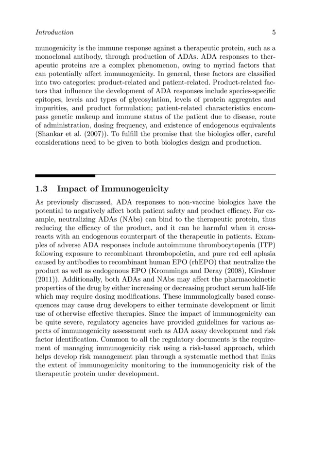 Statistical Methods For Immunogenicity Assessment Yang Harry Yu | PDF