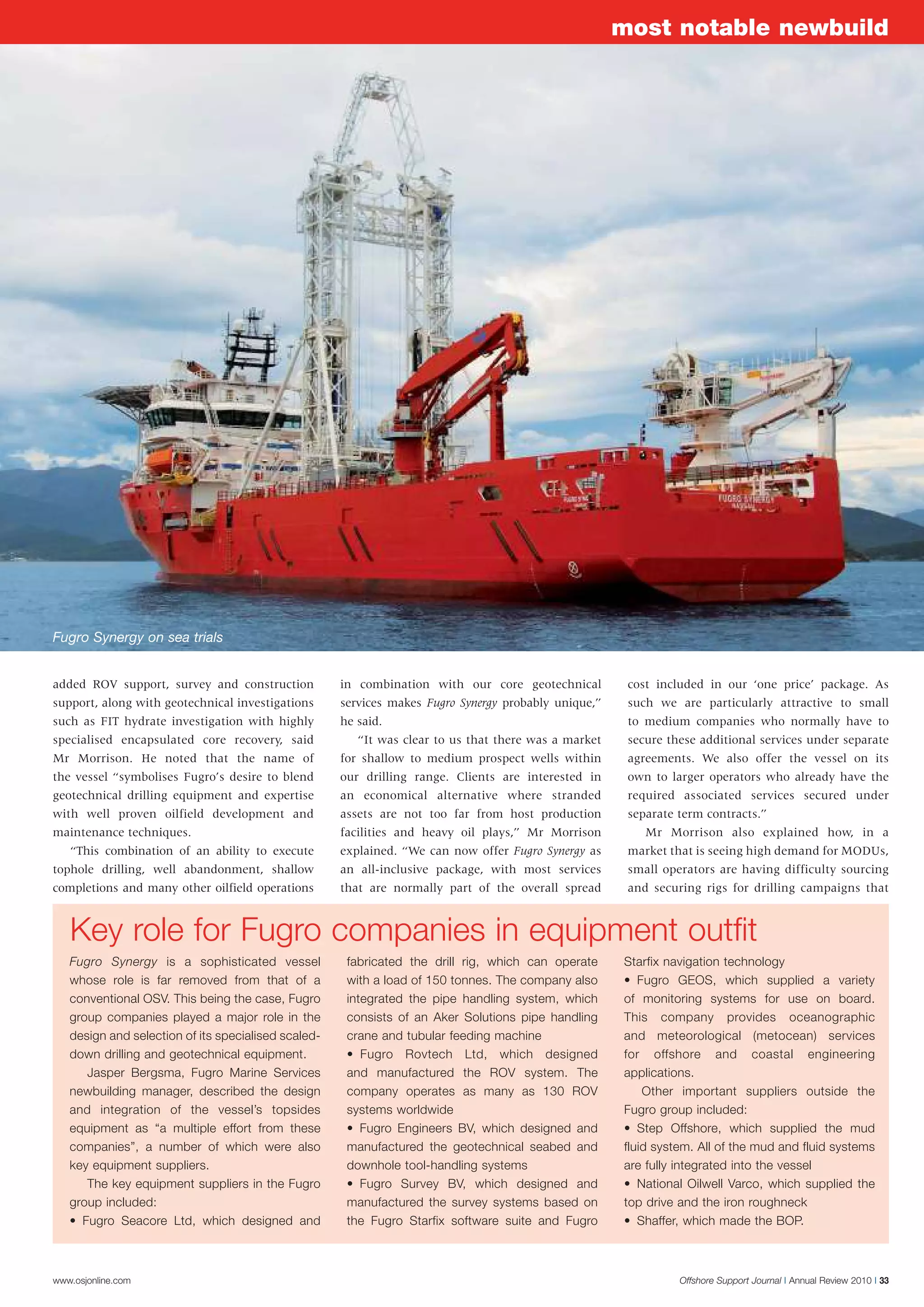 OSJ_October2010_FugroSynergy_ShipoftheYear_LoRes | PDF