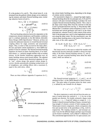 Flexural-torsional buckling and its implications for steel compression ...