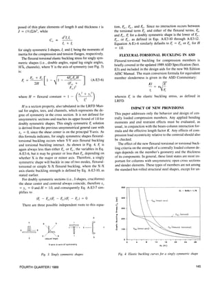 Flexural-torsional buckling and its implications for steel compression member design.pdf