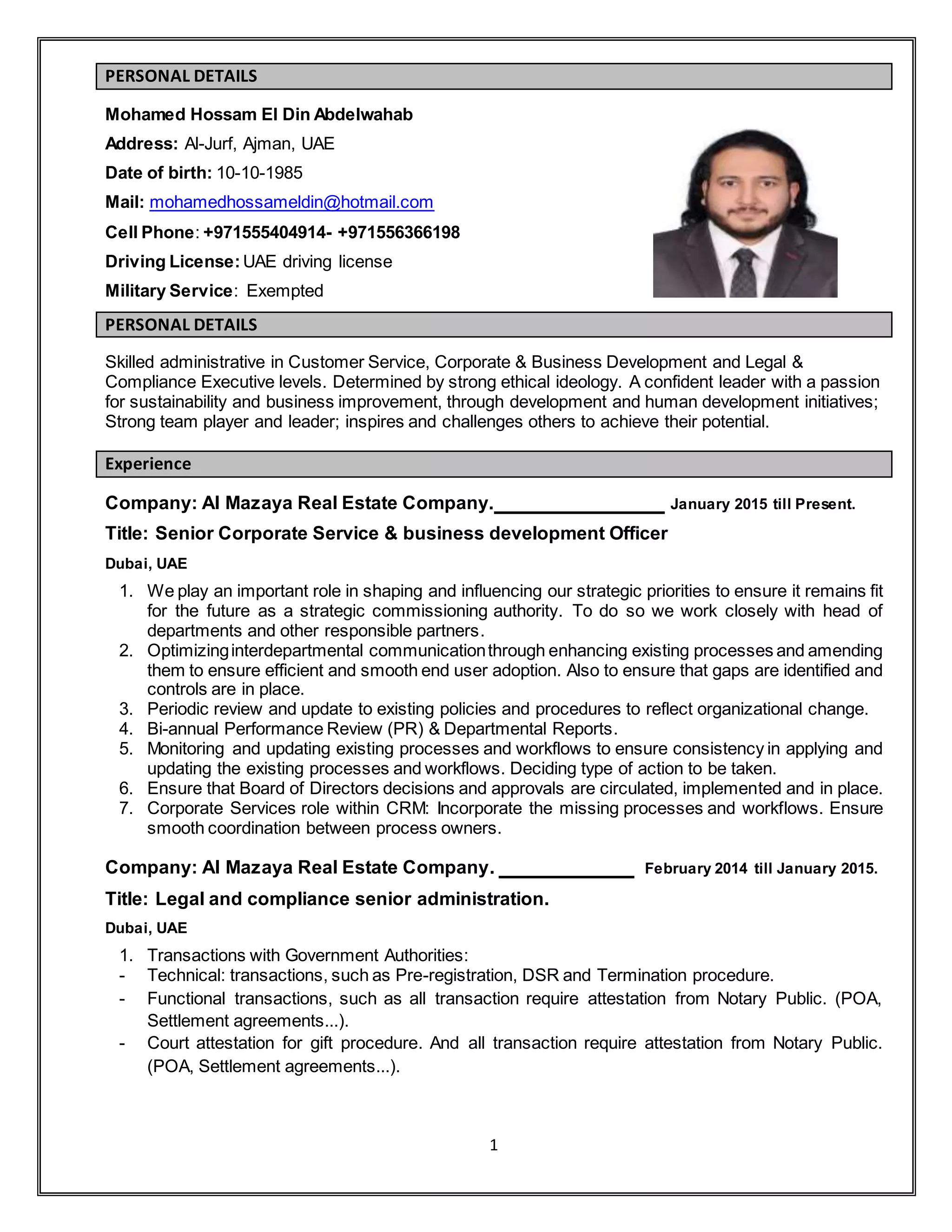 Mohamed Hossam's_CV | PDF