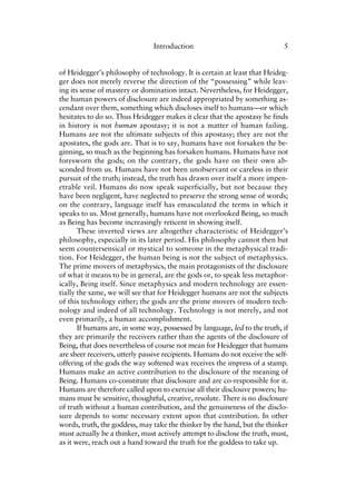 The Gods And Technology A Reading Of Heidegger Annotated Edition ...