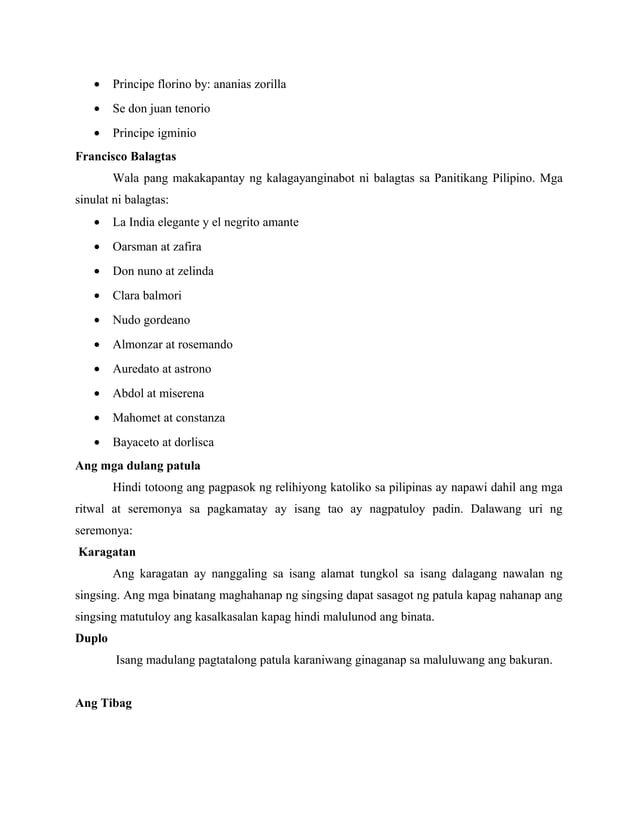 Panahon Bago Dumating Ang Kastila | DOC