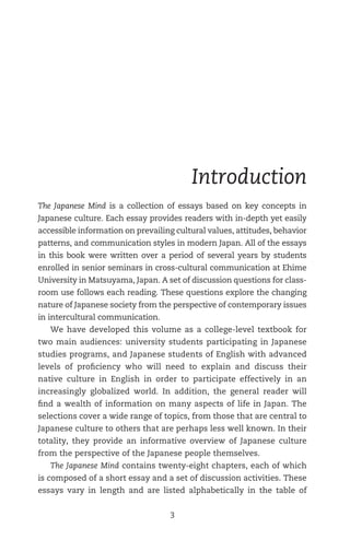 The Japanese Mind Understanding Contemporary Japanese Culture 1st Osamu ...