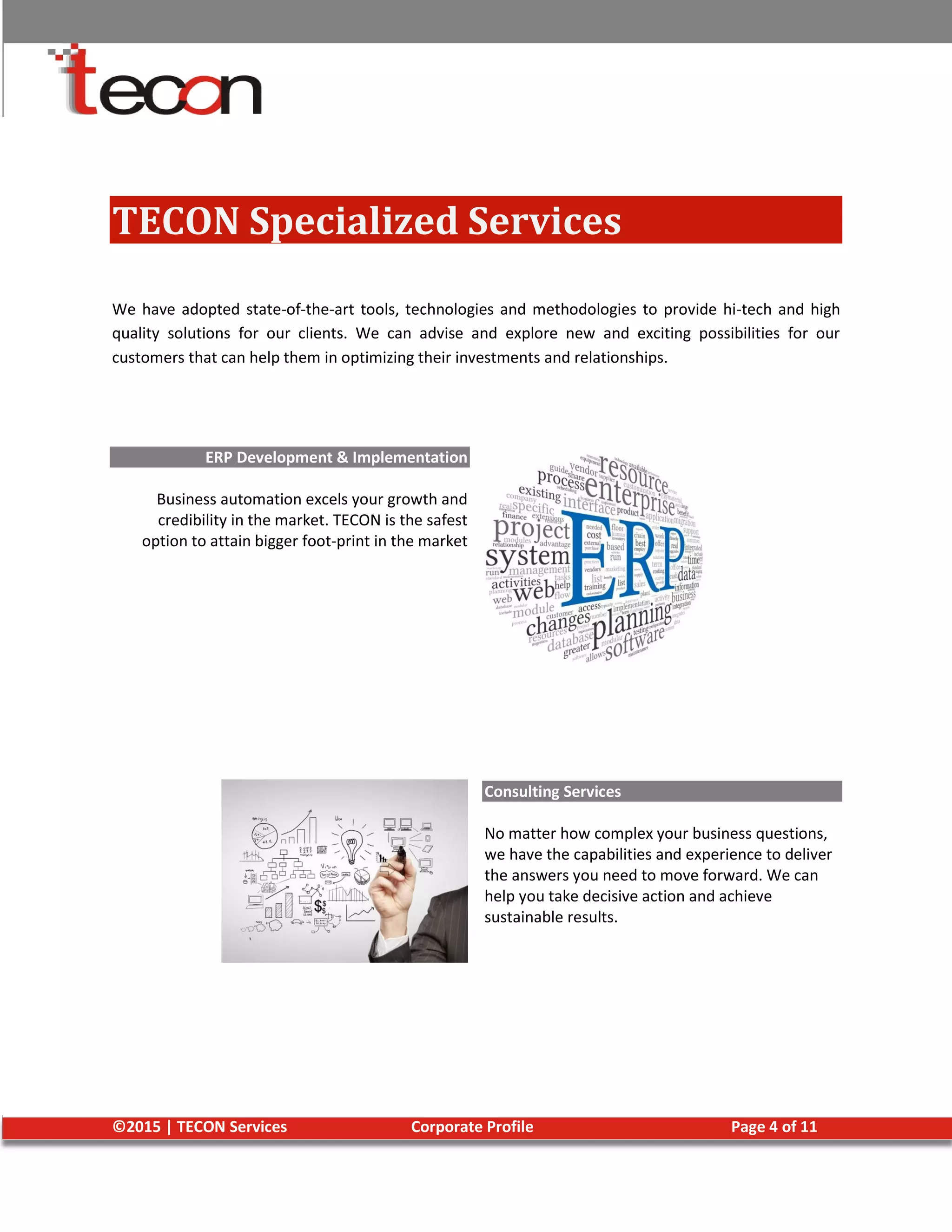 TECON Company Profile | PDF