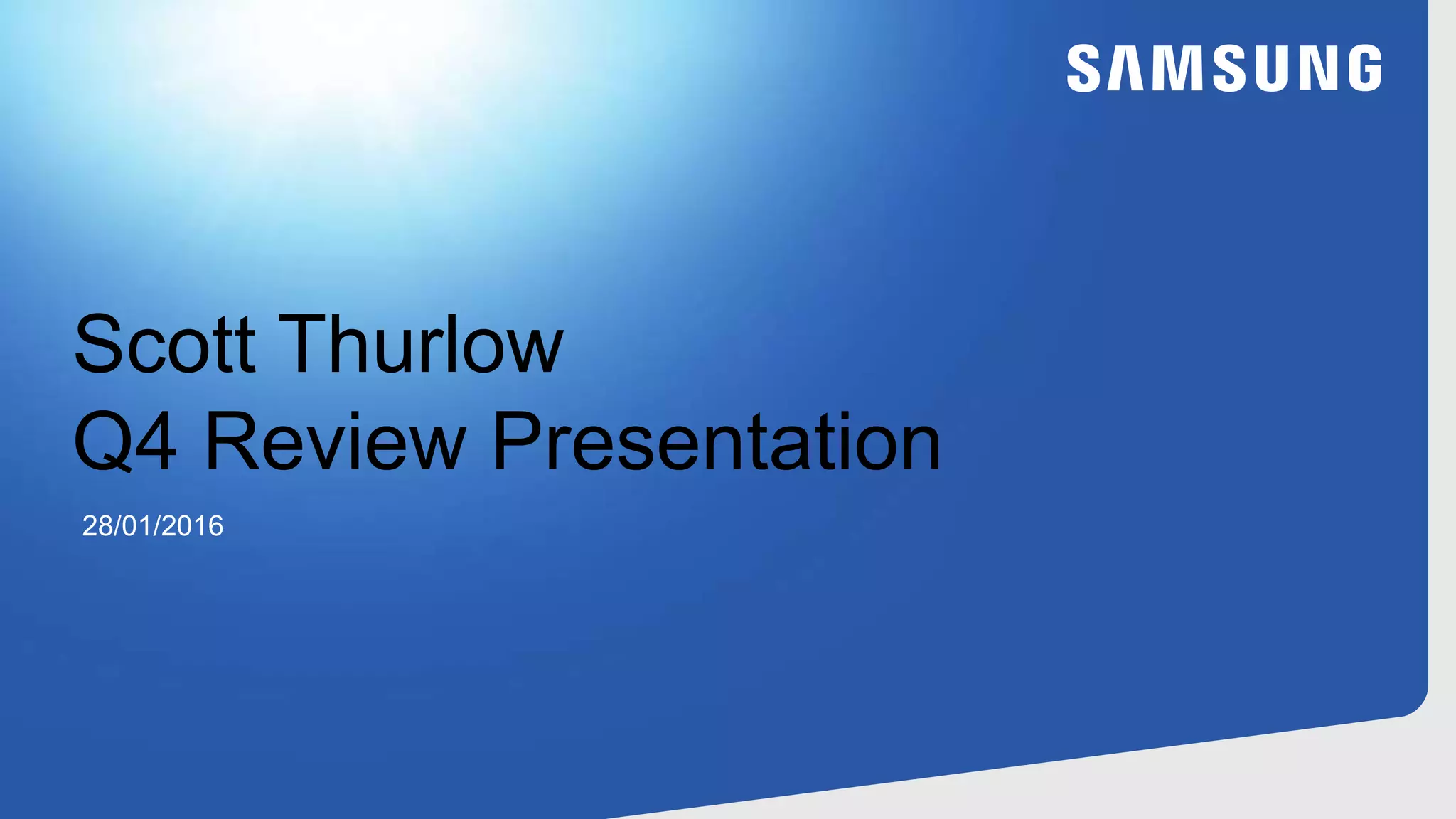 Q4 Review Presentation | PPT
