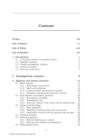 Semialgebraic Statistics And Latent Tree Models Piotr Zwiernik | PDF