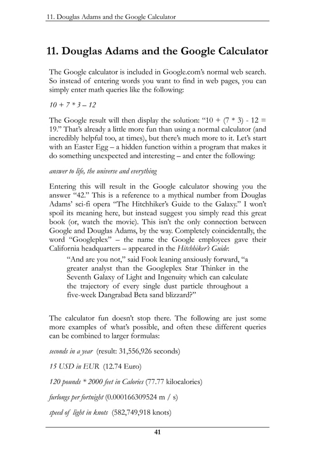 55 Ways To Have Fun With Google | PDF