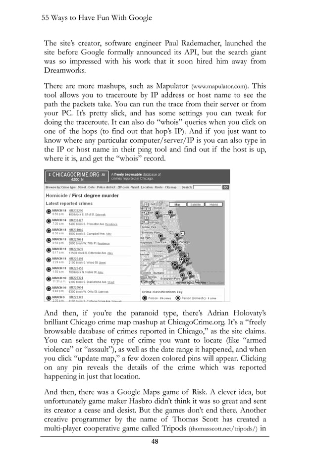 55 Ways To Have Fun With Google | PDF