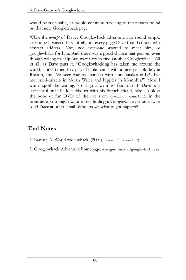 55 Ways To Have Fun With Google | PDF