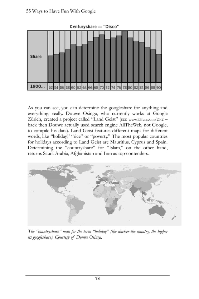 55 Ways To Have Fun With Google | PDF