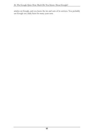 55 Ways To Have Fun With Google | PDF