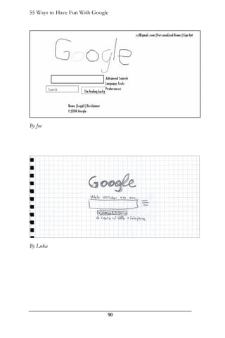 55 Ways To Have Fun With Google | PDF