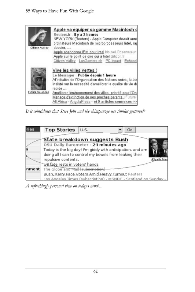 55 Ways To Have Fun With Google | PDF