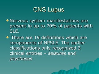 Neuropsychiatric_Systemic_Lupus_Erythematosus__NPSLE | PPT