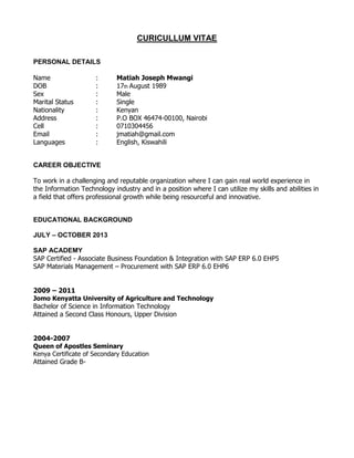 CURICULLUM VITAE 2015 | PDF