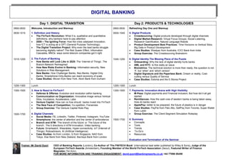 (1) Digital Banking Training Program | PDF