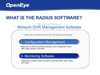 Openeye Radius Overview | PPT