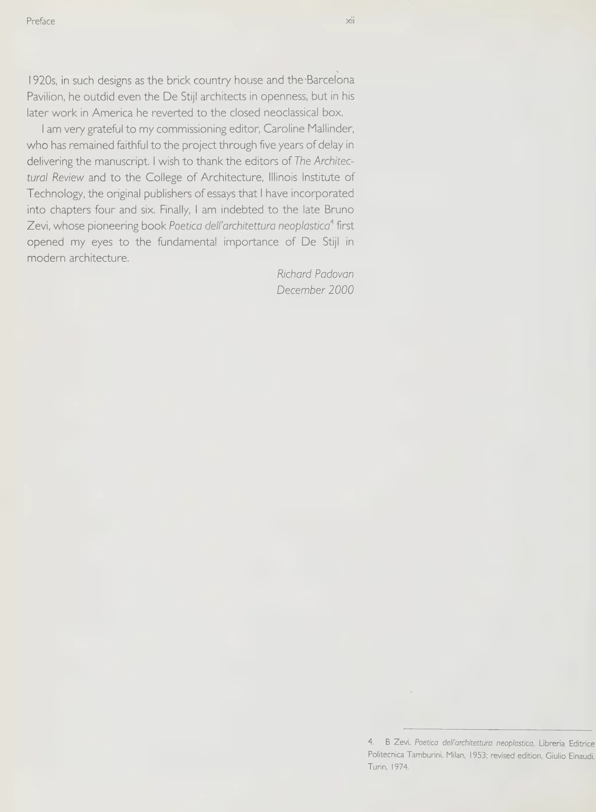 Towards Universality Le Corbusier Mies And De Stijl Richard Padovan | PDF
