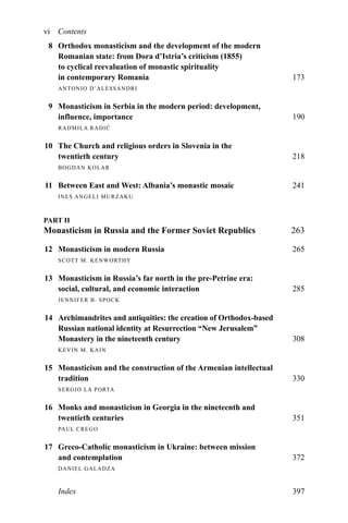 Monasticism In Eastern Europe And The Former Soviet Republics Ines ...