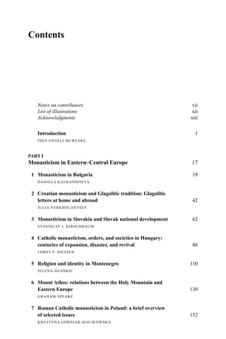 Monasticism In Eastern Europe And The Former Soviet Republics Ines ...