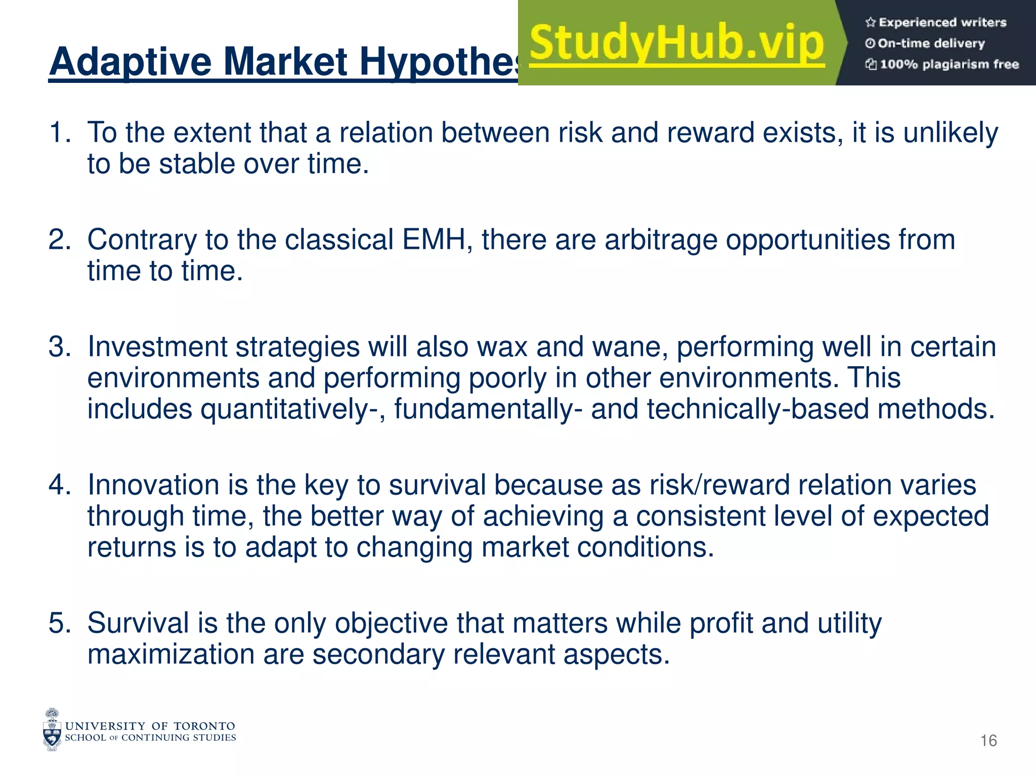 2652 -Value-Investing Strategies And Fundamental Analysis Module 1 | PDF