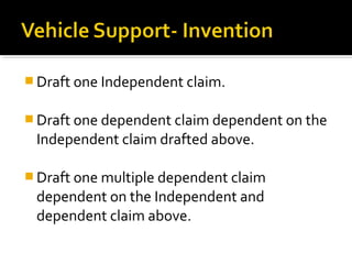 Presentation on Drafting Mechanical Claims | PPT